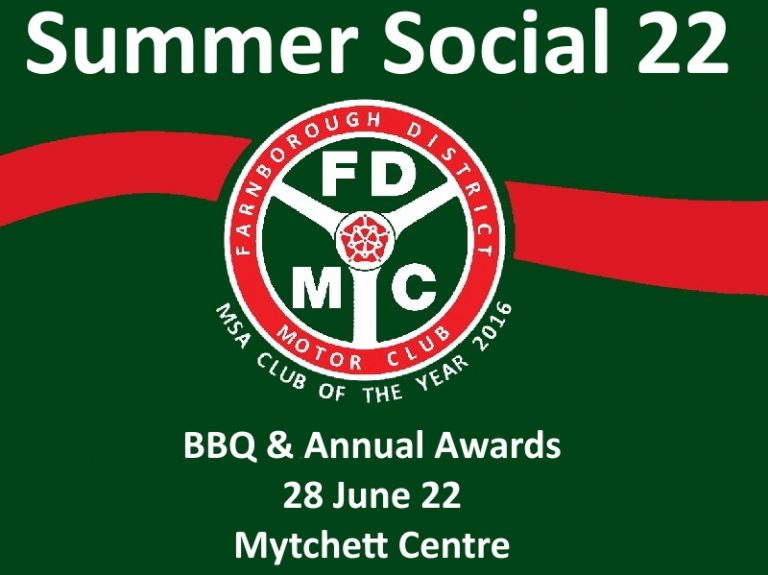 Latest Events & News - Farnborough District Motor Club (FDMC)