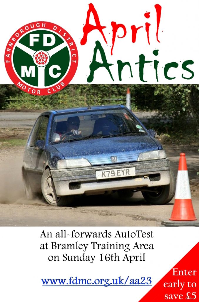 Latest Events & News - Farnborough District Motor Club (FDMC)